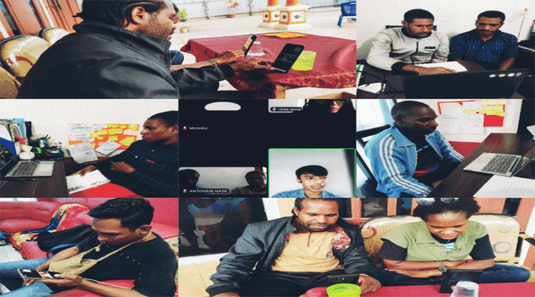 PKM Prodi KBM UGM & Prodi DKV UNP bersama LPK Papua Mandiri : Pelatihan ...